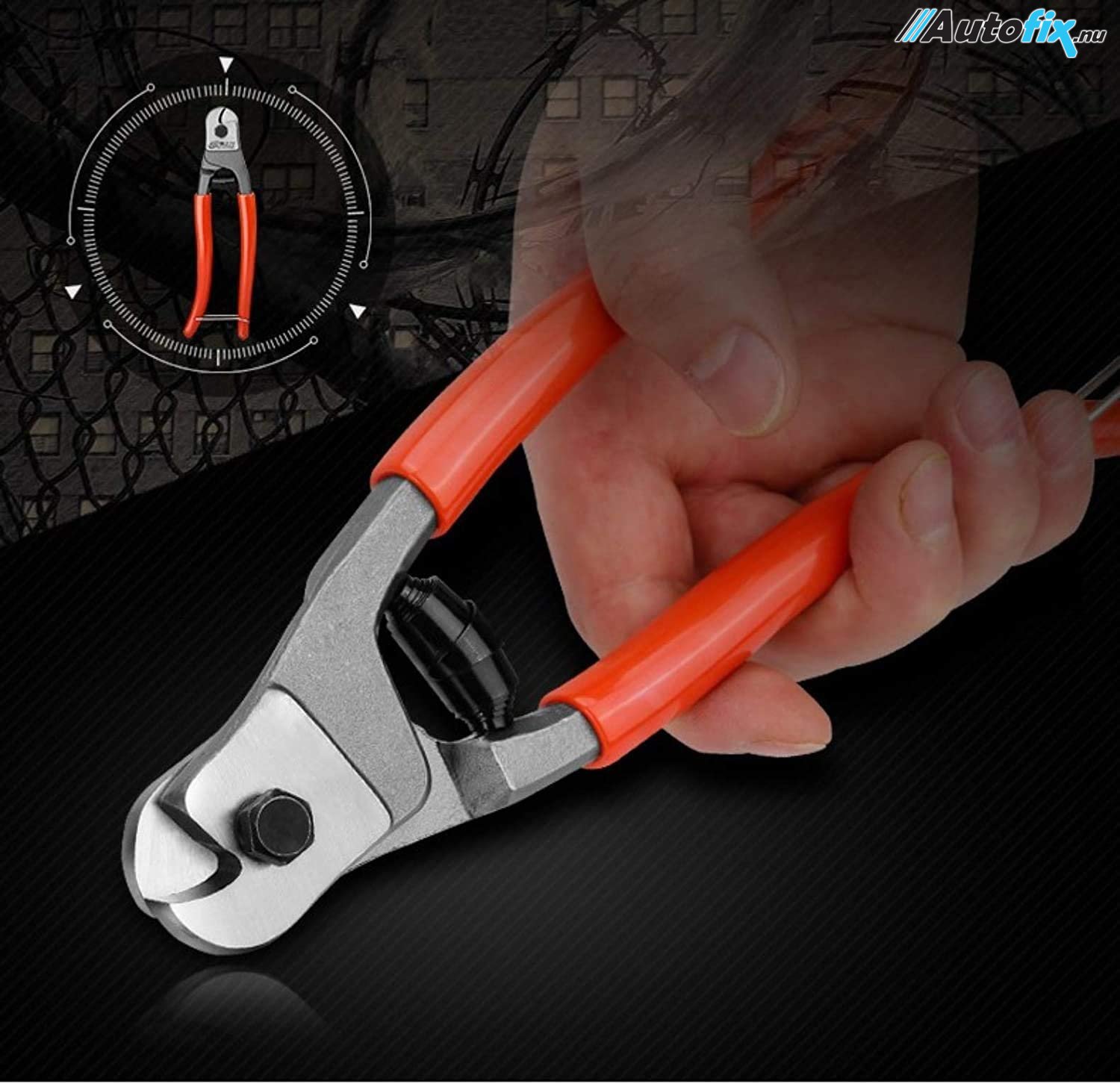 Kabeltang Til Wire- & Kabler - Kvalitets Tang I Krom Vanadium Stål - 8 ...