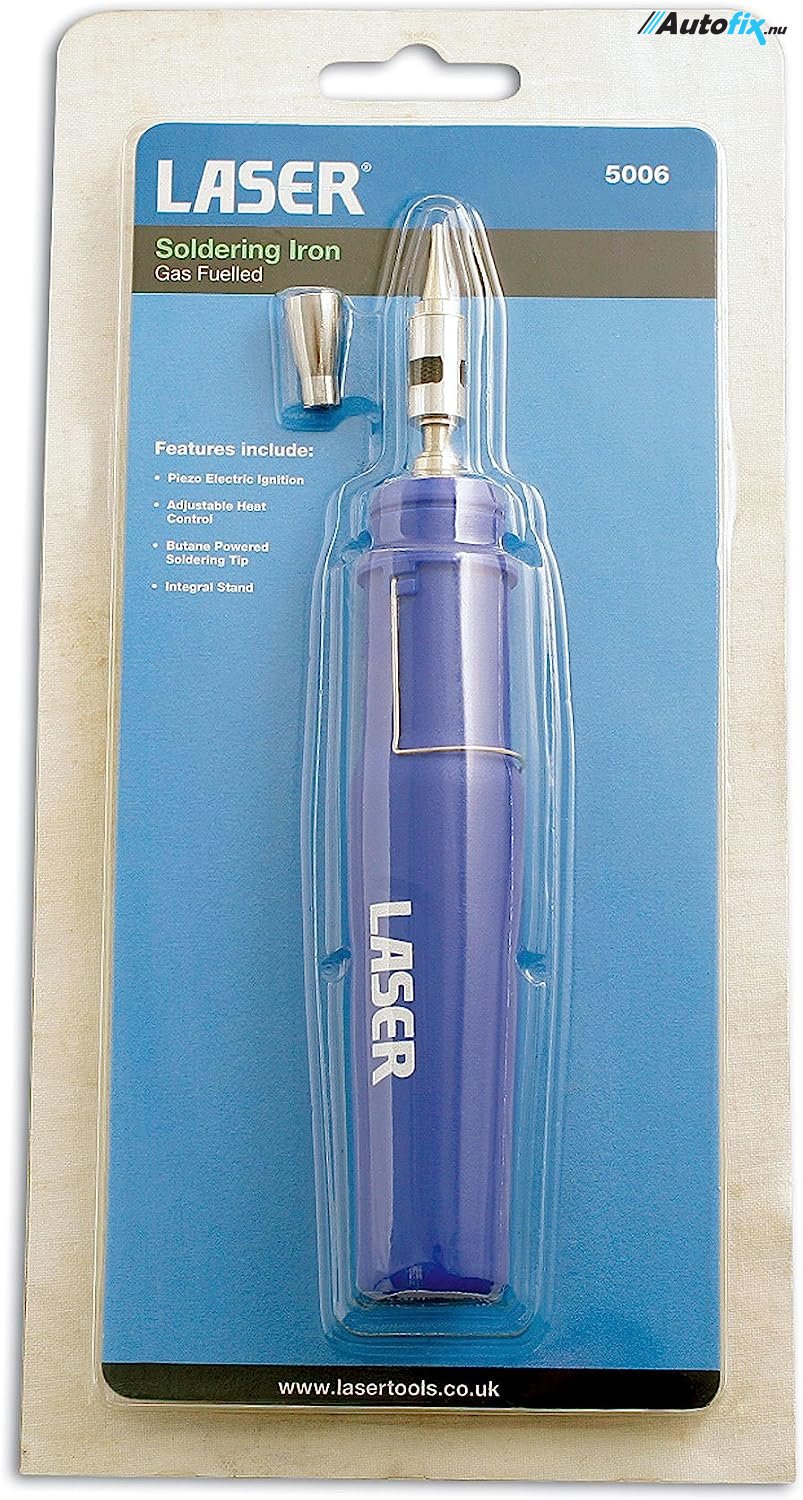 Loddekolbe Til Gas - Laser Tools 5006 - Justerbar Varmeregulering ...