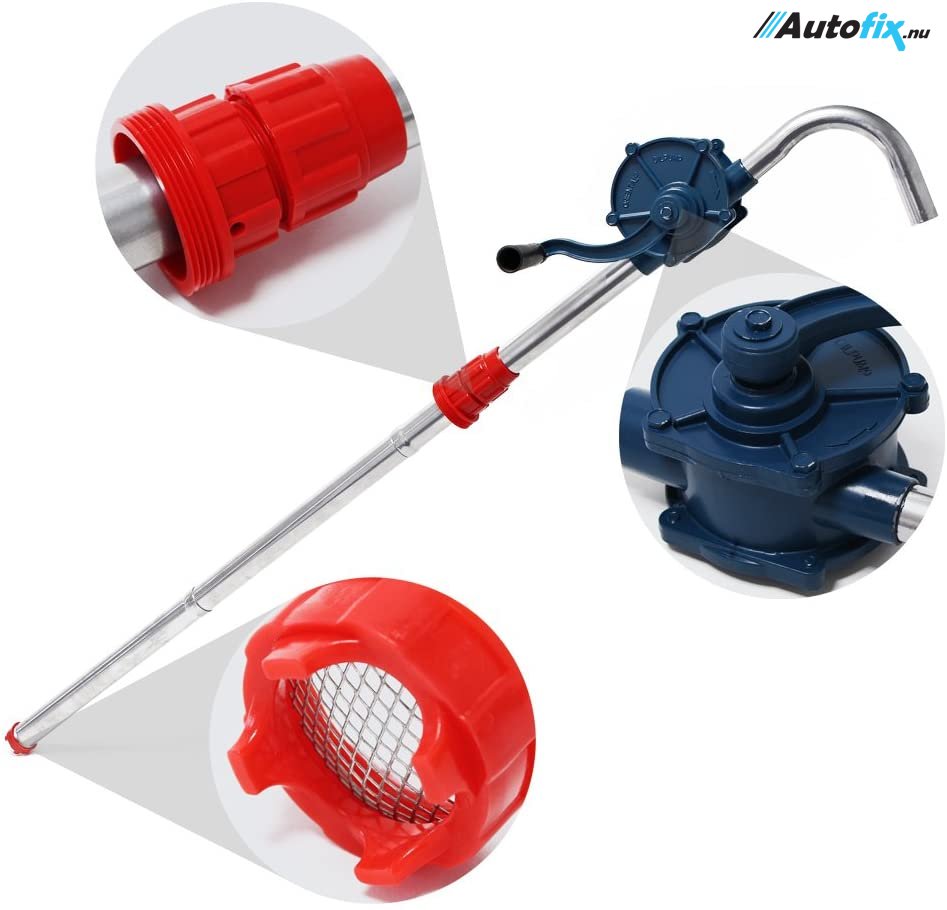 Fadpumpe Til Diesel & Olie - Håndsvingspumpe 22 liter/min - Håndpumpe ...