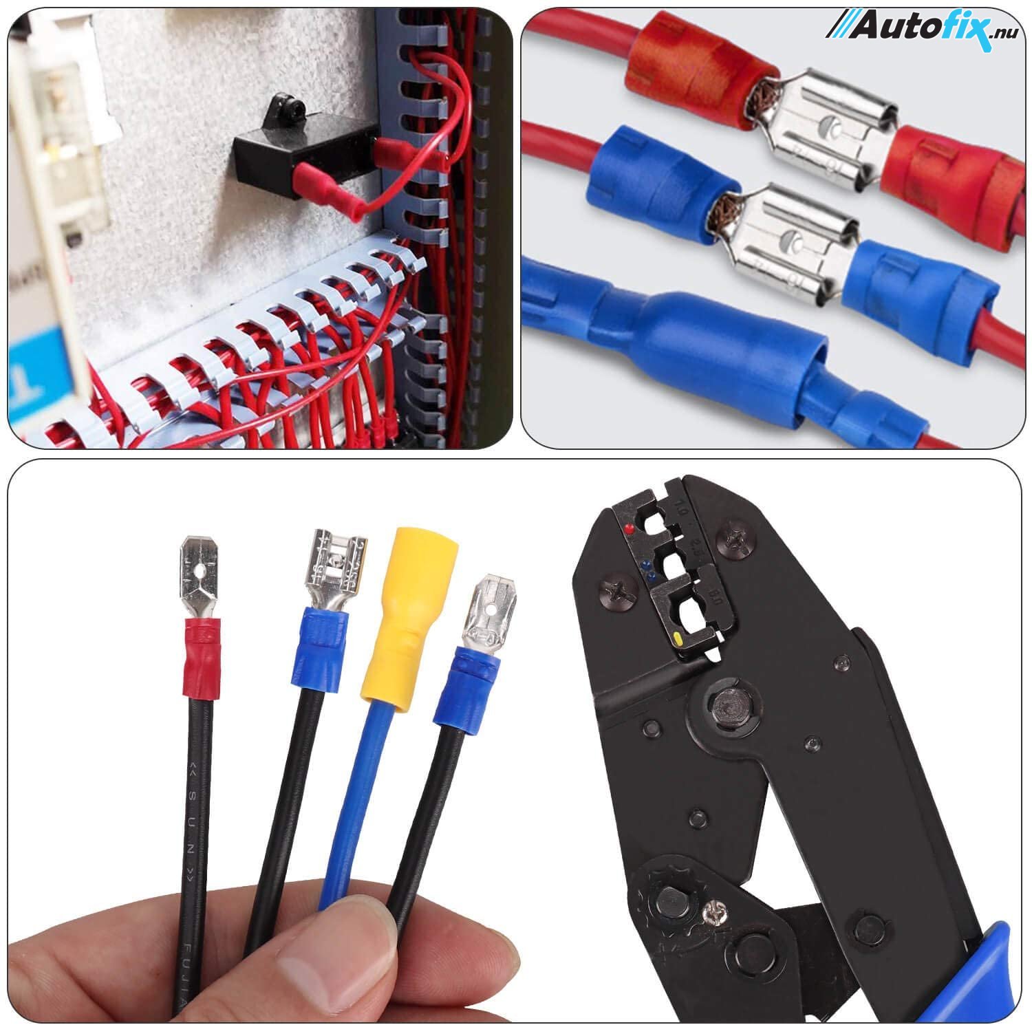 Kabelsko Sortiment 2,8-6,8 mm² - Antal 900 Stk. - Div. Kabelsko ...