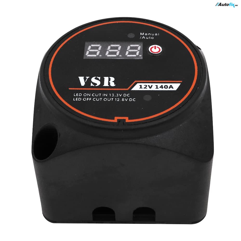 Skillerelæ Elektronisk Med Digital Display C9E1 - VSR Splitrelæ 12V 140 ...