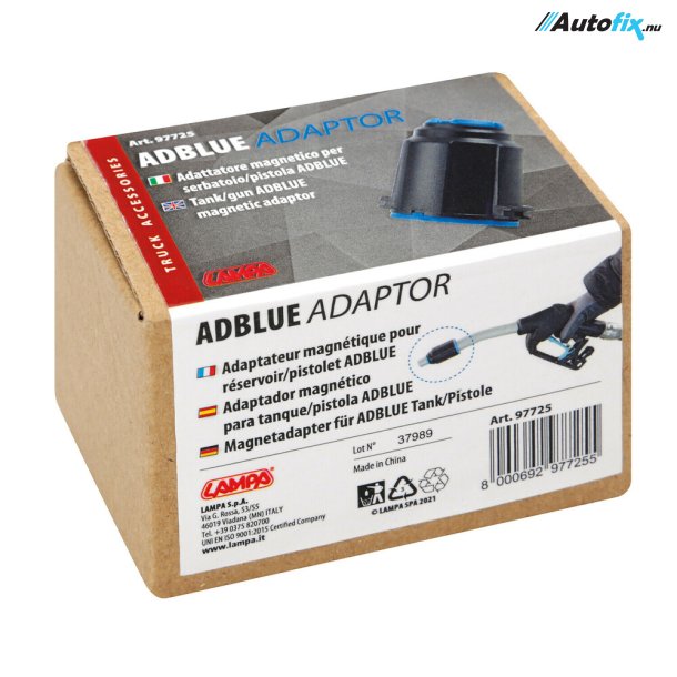 AdBlue Adapter Magnetisk - Til Magnetisk Tankpistol - AdBlue Additiv ...