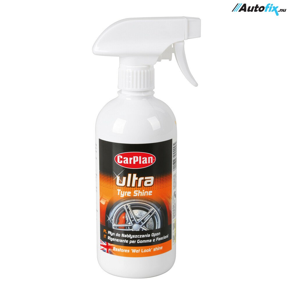 Dækglans - Carplan Ultra Tyre Shine - 500 ml - Dækpleje - Autofix.nu ApS